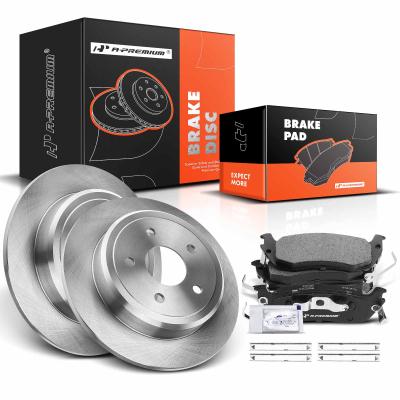 China Rear Disc Brake Rotors & Ceramic Brake Pads for Jeep Commander Grand Cherokee for sale