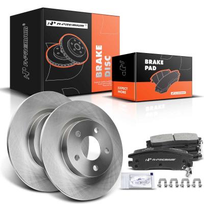 China Rear Disc Brake Rotors & Ceramic Brake Pads for Cadillac Seville 98-04 DeVille for sale