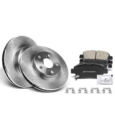 China Front Disc Brake Rotors & Ceramic Brake Pads for Toyota Prius 2004-2009 for sale