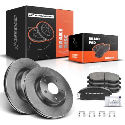 China Front Disc Brake Rotors & Ceramic Brake Pads for Nissan Altima 2007-2013 for sale