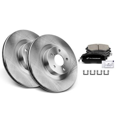 China Front Disc Brake Rotors & Ceramic Brake Pads for Subaru Legacy 08-13 Outback for sale