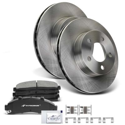 China Front Disc Brake Rotors & Ceramic Brake Pads for Ford Explorer 95-01 Mazda 4WD for sale