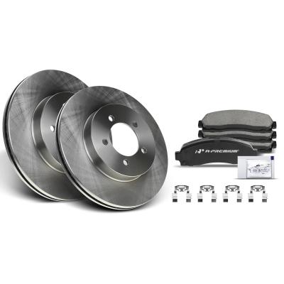 China Front Disc Brake Rotors & Ceramic Brake Pads for Ford Explorer Mercury 2002-2005 for sale