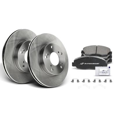 China Front Disc Brake Rotors & Ceramic Brake Pads for Honda Civic 2012-2015 for sale