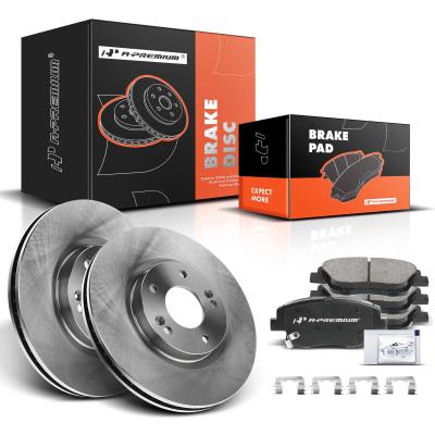 China Front Disc Brake Rotors & Ceramic Brake Pads for Hyundai Sonata 2011-2015 Kia for sale