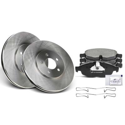 China Front Disc Brake Rotors & Ceramic Brake Pads for Chrysler Sebring 2001-2006 for sale