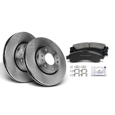 China Front Disc Brake Rotors & Ceramic Brake Pads for Chevrolet SSR GMC Isuzu Buick for sale
