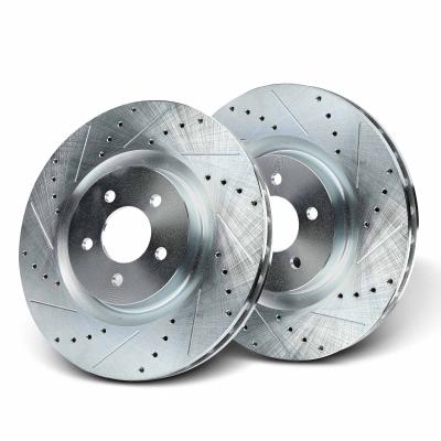 China Front Drilled Brake Rotors for Ford Mustang 2007-2014 for sale