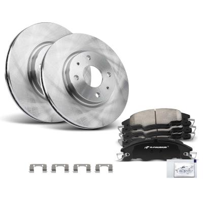 China Front Disc Brake Rotors & Ceramic Brake Pads for Ford Focus 2008-2011 for sale