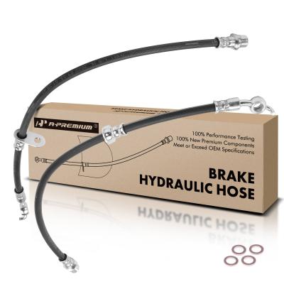China 2Pcs Rear Brake Hydraulic Hose for Toyota Camry 1992-2001 Avalon Solara for sale