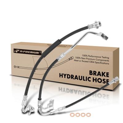 China 2Pcs Front Brake Hydraulic Hose for Dodge Durango Dakota 2003-2004 for sale
