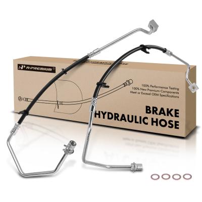 China 2Pcs Front Brake Hydraulic Hose for Chrysler Aspen Dodge Durango for sale