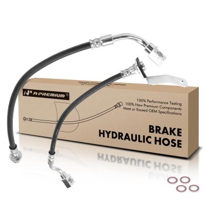 China 2Pcs Rear Brake Hydraulic Hose for Chevrolet Silverado 1500 GMC Sierra 1500 for sale