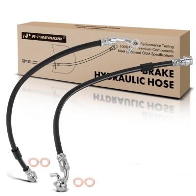 China 2Pcs Rear Brake Hydraulic Hose for Ford Edge 2011-2014 Lincoln MKX 2011-2015 for sale