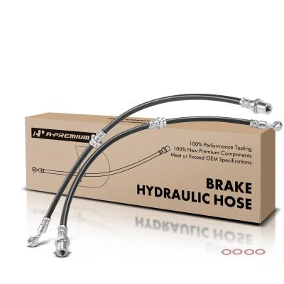 China 2Pcs Rear Brake Hydraulic Hose for Subaru Forester 2006 2007 2008 for sale