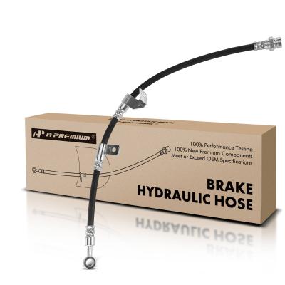 China Front Driver Brake Hydraulic Hose for Hyundai Entourage 2007-2009 Kia 3.5L 3.8L for sale