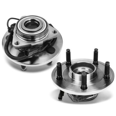 China 2x Front Wheel Bearing & Hub Assembly with ABS Sensor for Dodge Ram 1500 Pickup 2006-2009 for sale