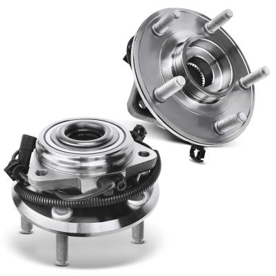 China 2x Front Wheel Bearing & Hub Assembly with ABS Sensor for Jeep Wrangler 2007-2010 for sale
