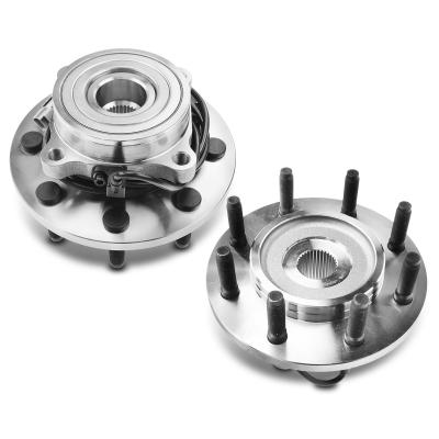 China 2x Front Wheel Bearing & Hub Assembly with ABS Sensor for Dodge Ram 2500 3500 2000-2002 for sale