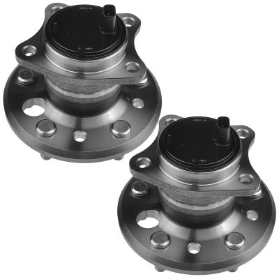 2x Rear Wheel Bearing & Hub Assembly with ABS Sensor for Toyota Camry Avalon Lexus ES350