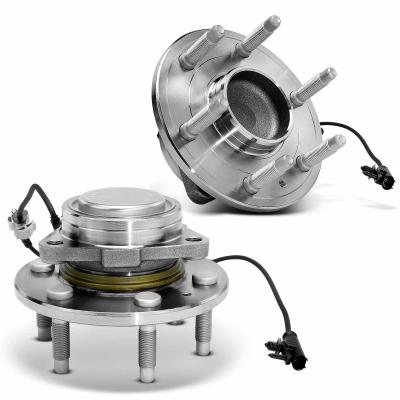 China 2x Front Wheel Bearing & Hub Assembly with ABS Sensor for Chevy Silverado 1500 Cadillac GMC for sale