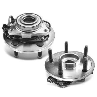 China 2x Front Wheel Bearing & Hub Assembly with ABS Sensor for Dodge Ram 1500 2002-2005 4WD for sale
