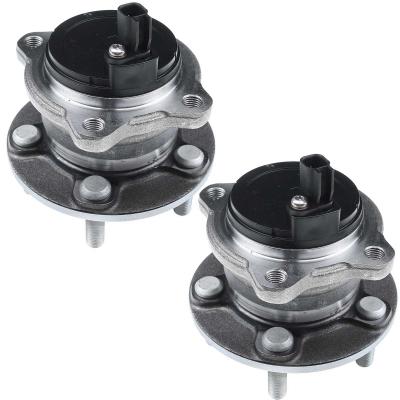China 2x Rear Wheel Bearing & Hub Assembly with ABS Sensor for Ford Focus 2014-2018 Electric for sale