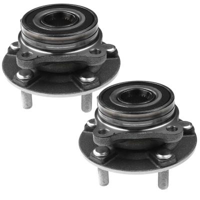 China 2x Front Wheel Bearing & Hub Assembly for Mitsubishi Lancer 2008-2015 AWD for sale