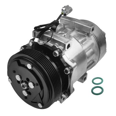 China AC Compressor with Clutch & Pulley for Dodge Dakota Jeep Cherokee TJ Wrangler for sale