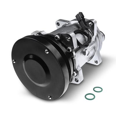 China AC Compressor with Clutch & Pulley for Caterpillar All Models 1985-2008 Backhoe for sale
