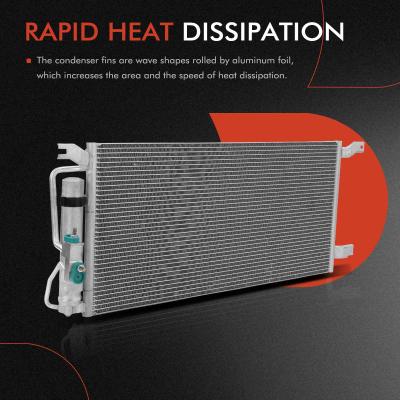 China A/C Condenser with Receiver Drier for Buick Rendezvous 2002-2007 Terraza for sale