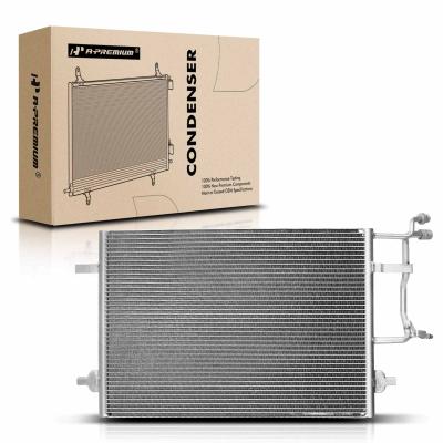 China AC Condenser without Receiver Drier for Audi A6 98-04 A6 Quattro 2.8L 3.0L 3.2L for sale