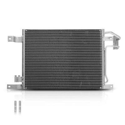 China AC Condenser without Receiver Drier for Jeep Wrangler 2007-2011 V6 3.8L Manual for sale