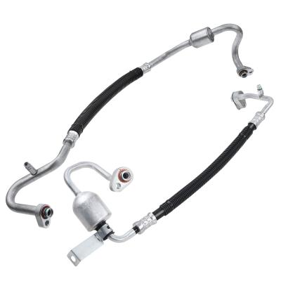 China 2x AC Manifold Hose Assembly for Ford Taurus Flex Lincoln MKS MKT 2011-2012 3.5L for sale