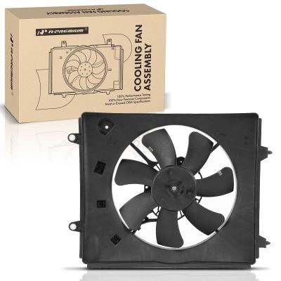 China A/C Condenser Cooling Fan Assembly for Honda CR-V 2012-2014 L4 2.4L SUV for sale