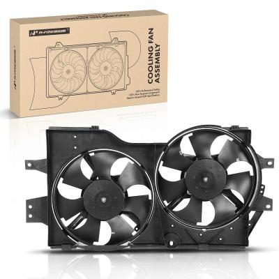 China Engine Radiator Cooling Fan Assembly with Shroud for Chrysler Voyager 2000 Dodge for sale