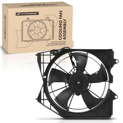 China Left Engine Radiator Cooling Fan Assembly with Shroud for Honda Accord 2018-2022 for sale