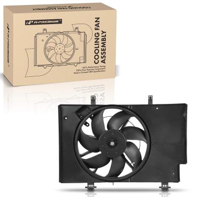 China Engine Radiator Cooling Fan Assembly with Shroud for Ford Fiesta 2011-2017 1.6L for sale