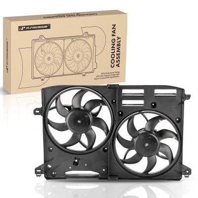 China Engine Radiator Cooling Fan Assembly with Shroud for Ford Fusion 2014-2016 1.5L for sale