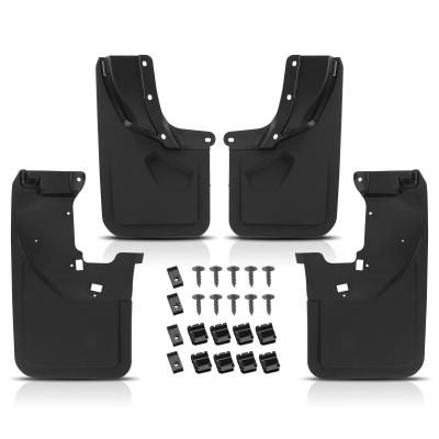 China 4x Front & Rear Splash Guards Mud Flaps for Ford Bronco 2021 2022 for sale