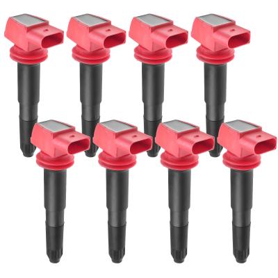 China 8x Ignition Coils with 4 Pins for Porsche Cayenne 2008-2018 Panamera 2010-2016 for sale