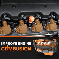 China 4x Ignition Coils with 3 Pins for BMW E53 E60 E63 E65 B322 C1404 for sale