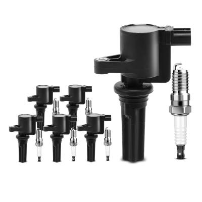 China 6x Black Ignition Coil & IRIDIUM Spark Plug Kits for Lincoln LS 00-05 V6 3.0L for sale