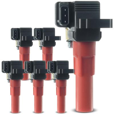 6x Ignition Coils with 3 Pins for Subaru B9 Tribeca Legacy Outback Tribeca 3.0L