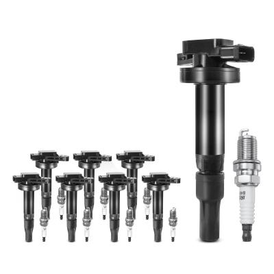China 8x Ignition Coil & IRIDIUM Spark Plug Kits for Land Rover Range Rover LR3 Jaguar for sale