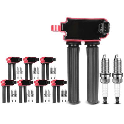 China 8x Red Ignition Coil & 16x IRIDIUM Spark Plug Kits for Chrysler Dodge Jeep V8 5.7L for sale