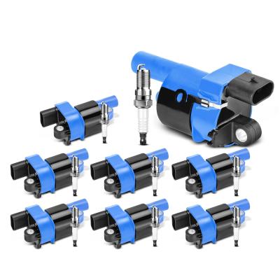 China 8x Bule Ignition Coil & IRIDIUM Spark Plug Kits for GMC Sierra 1500 Buick for sale