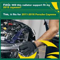China Front Upper Radiator Support Assembly for Porsche Cayenne 2011-2018 for sale