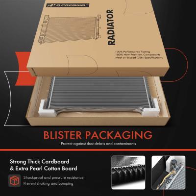 China Radiator with Transmission Oil Cooler for Ford Ranger Mazda B2300 L4 2.0L 2.3L for sale