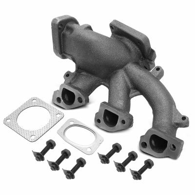 Right Exhaust Manifold with Gasket Kit for Dodge Caravan Chrysler Town & Country